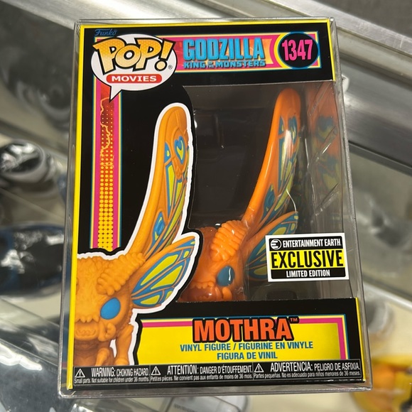 Funko | Toys | Mothra 347 Blacklight Entertainment Earth Exclusive From ...